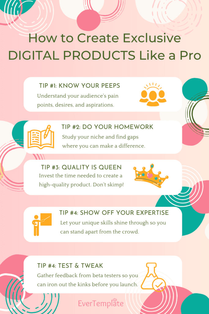 Dominate Your Niche with Exclusive Digital Products - EverTemplate
